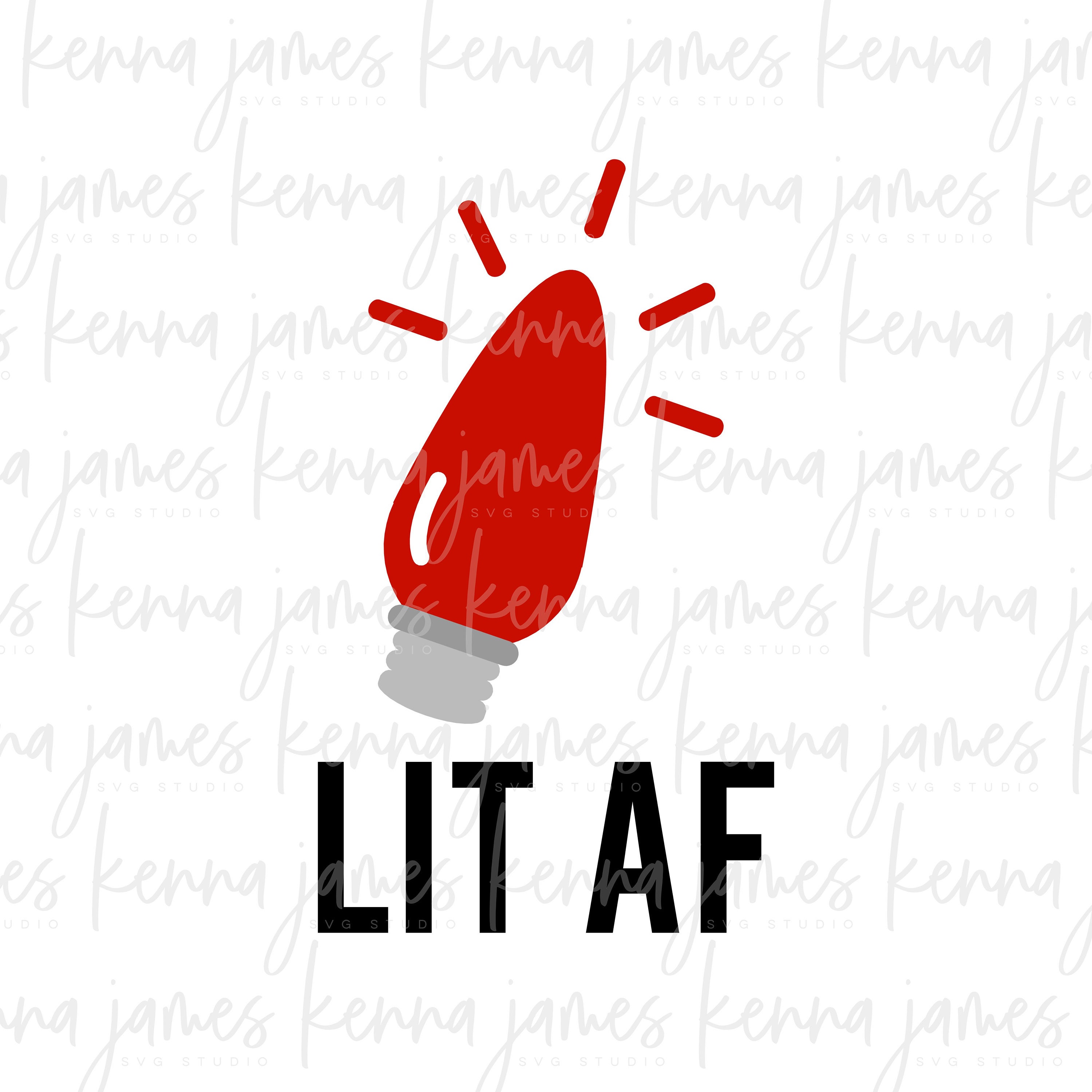 Lit AF Svg Jolly Af Svg Jolly Svg Merry Af Svg Merry - Etsy Canada