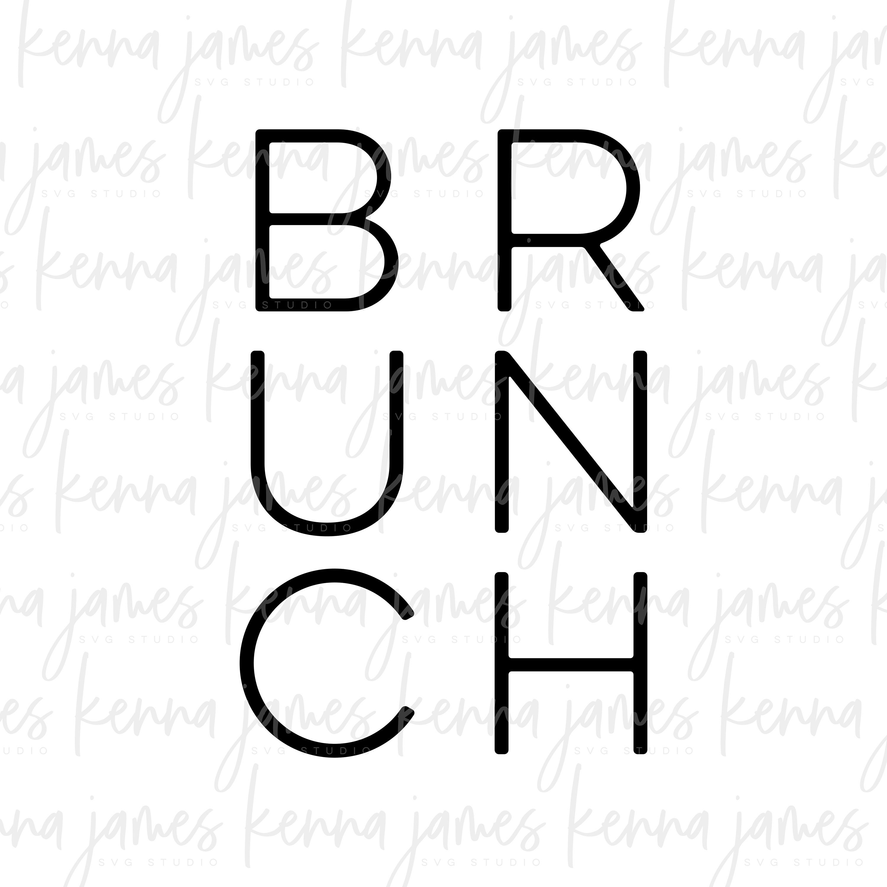 Brunch Svg Breakfast Svg Lunch Svg Sunday Svg Sunday - Etsy Australia