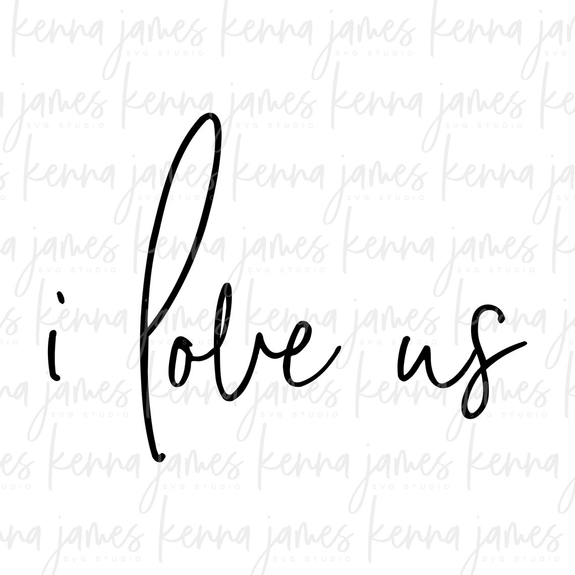 I Love Us Svg Love Svg Couple Svg Family Svg Wedding - Etsy