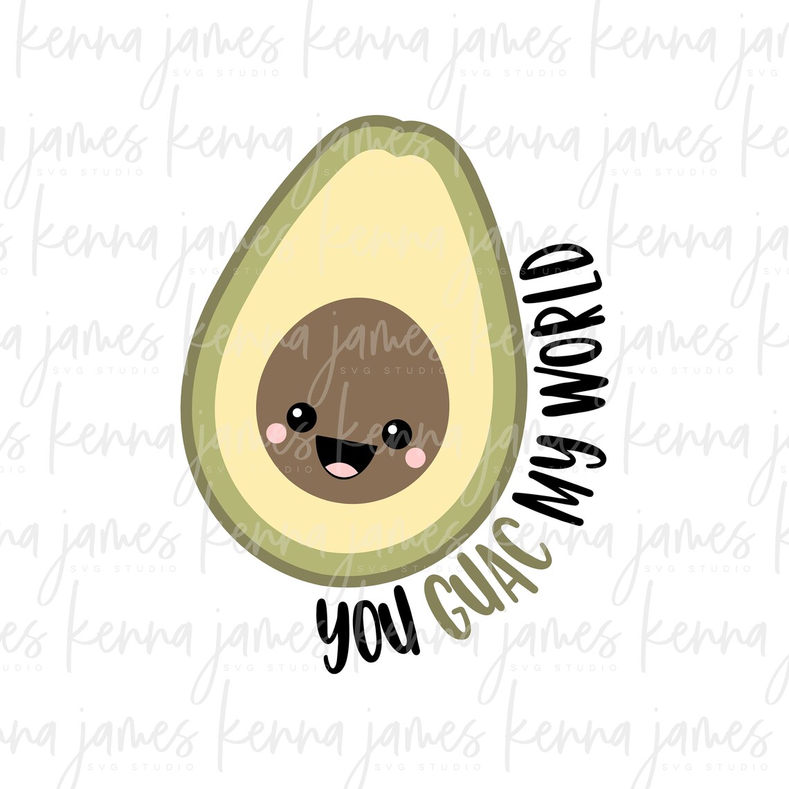 You Guac My World Svg Guac Svg Guacamole Svg Avocado Svg | Etsy