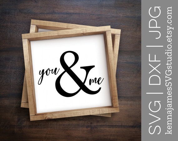 You & Me Svg You and Me Svg You Me Svg Couple Svg | Etsy
