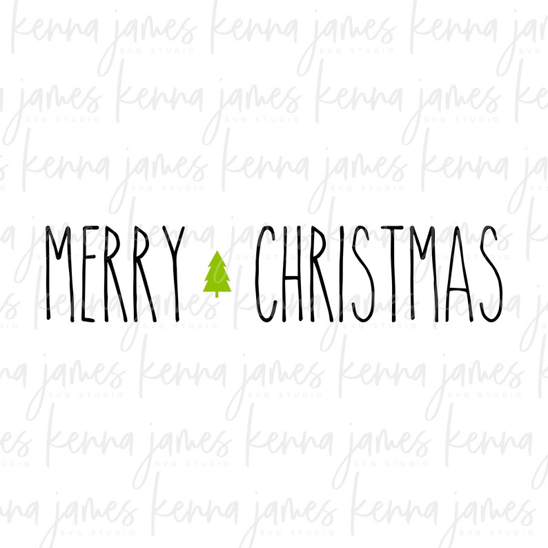 Merry Christmas Svg Christmas Svg Farmhouse Svg - Etsy