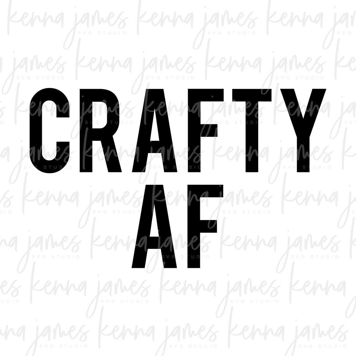 Crafty AF Svg Crafty Svg Craft Svg Crafts Svg Crafter | Etsy