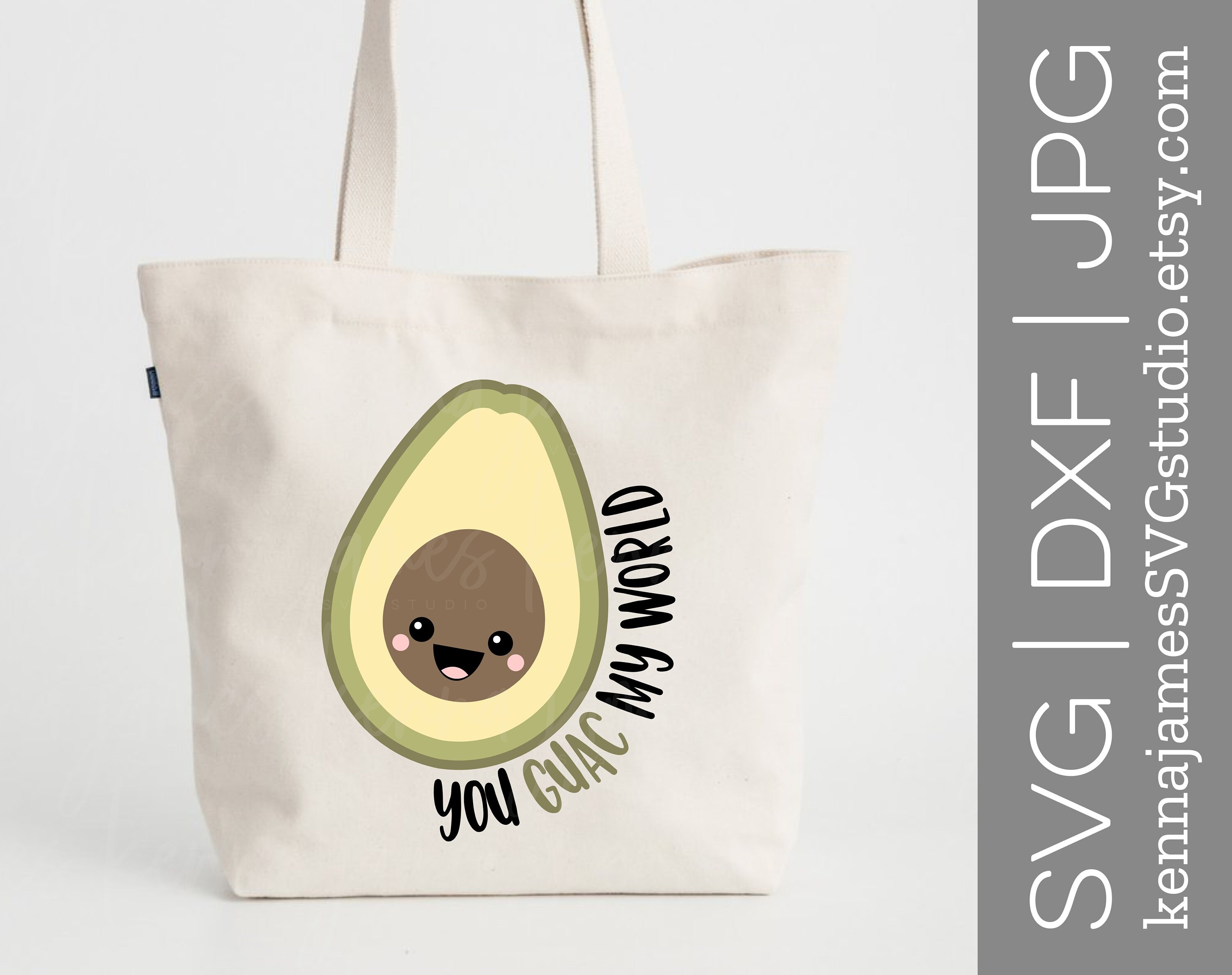 You Guac My World svg Guac svg Guacamole svg Avocado svg | Etsy