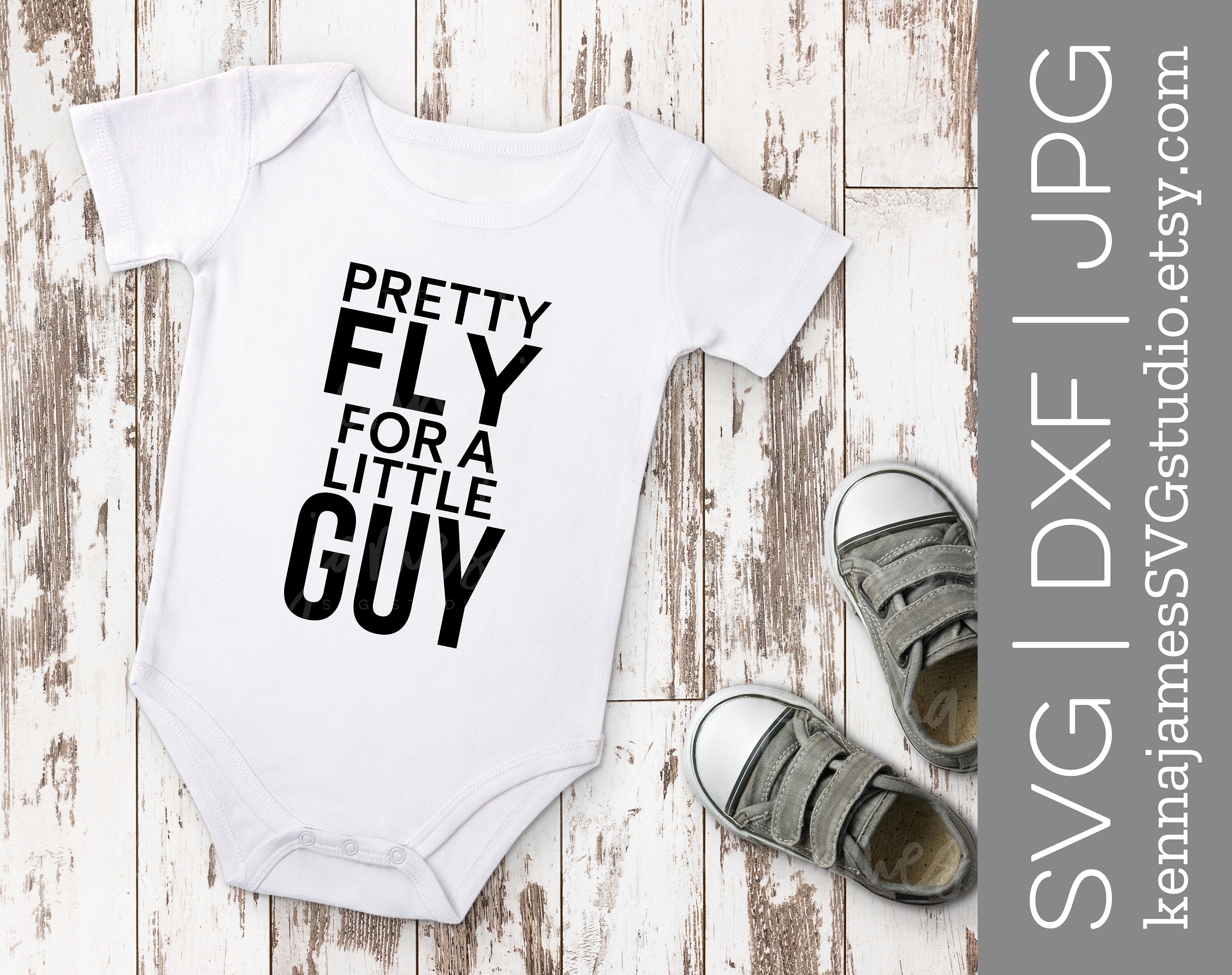 Pretty Fly for A Little Guy Svg Baby Svg Baby Boy Svg - Etsy