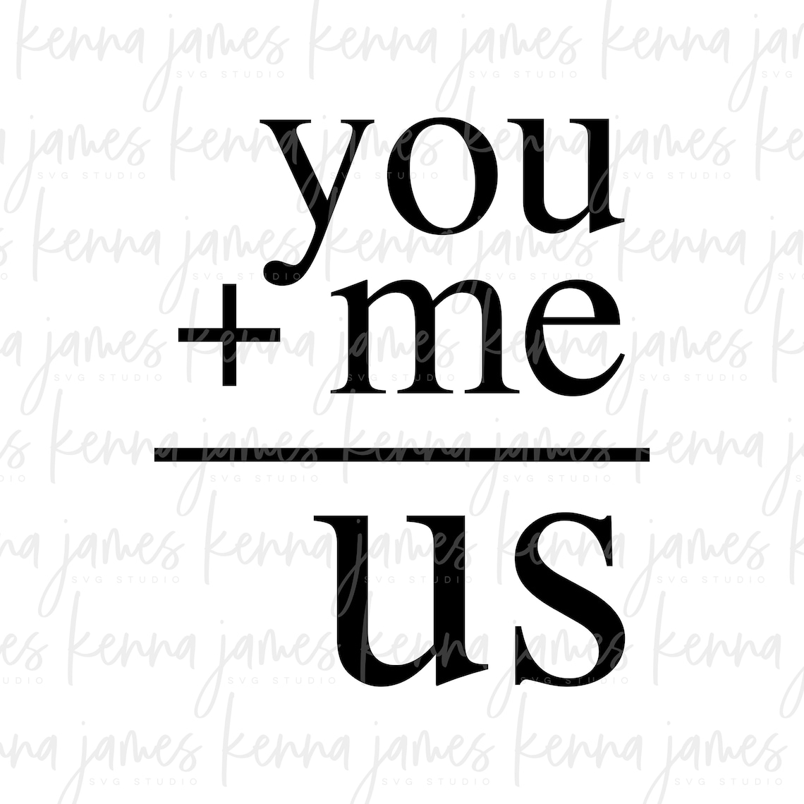 You + Me = Us Svg | Us Svg | Couple Svg | Love Svg | Anniversary Svg ...