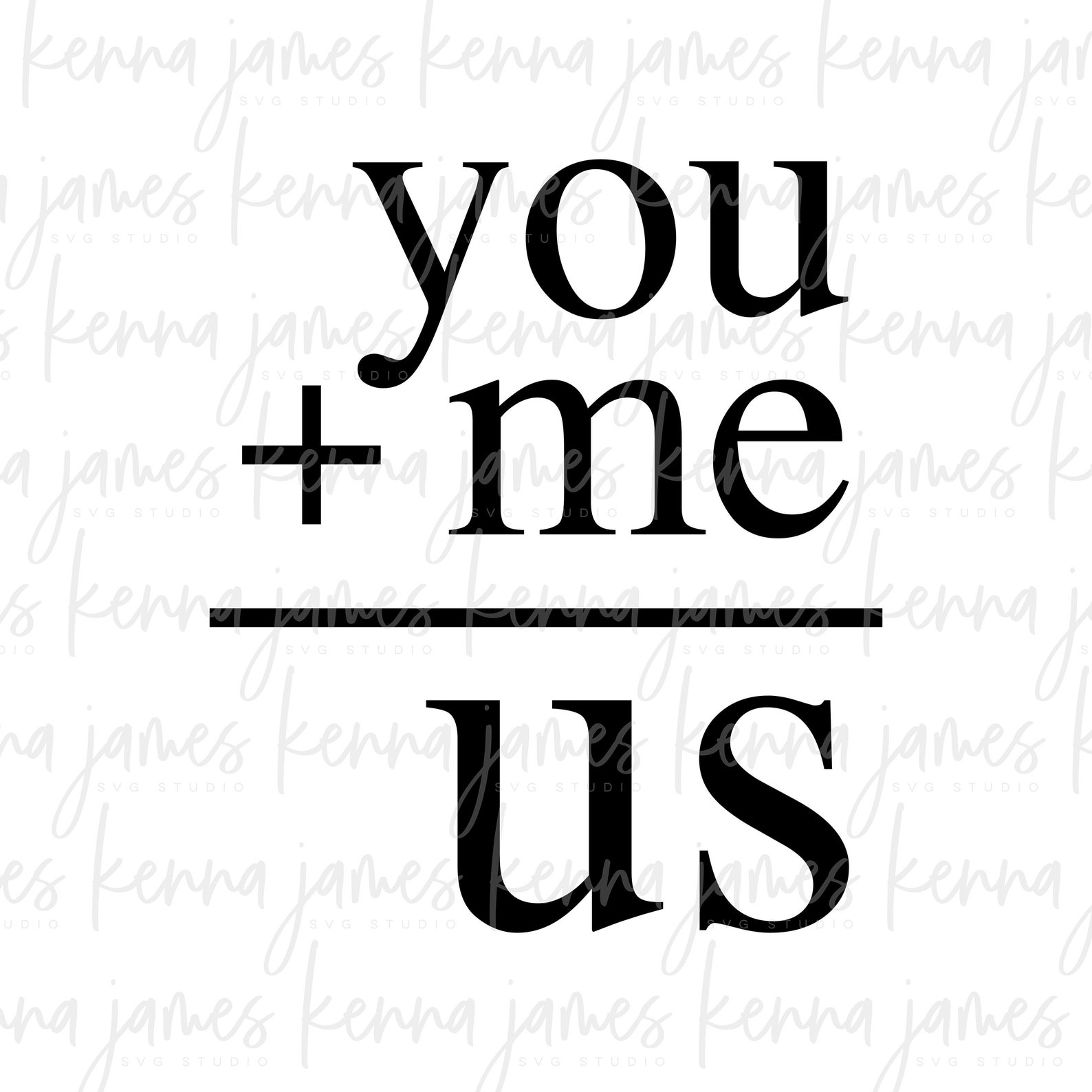 You + Me = Us Svg | Us Svg | Couple Svg | Love Svg | Anniversary Svg ...