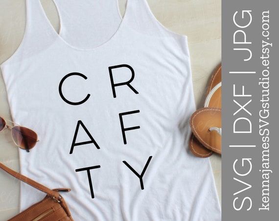 Crafty Svg Crafty AF Svg Craft Svg Crafts Svg Crafter | Etsy