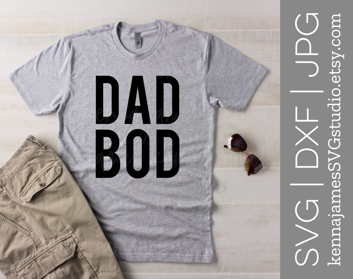 Dad Bod Svg Dad Svg Daddy Svg Bod Svg Body Svg for - Etsy