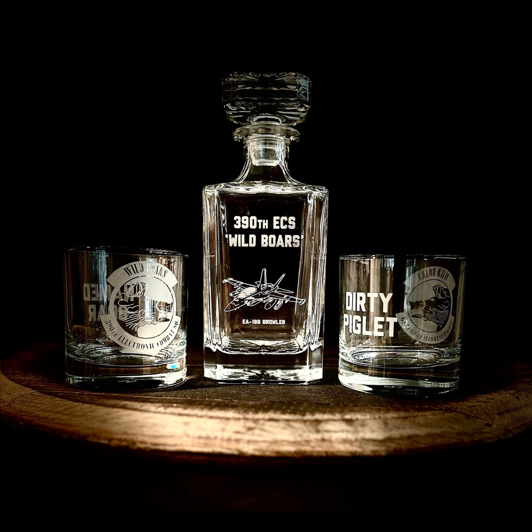 390th ECS - Electronic Warfare Squadron – the Wild Boars Custom Whiskey ...