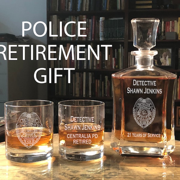 Police Chief Retirement - Etsy