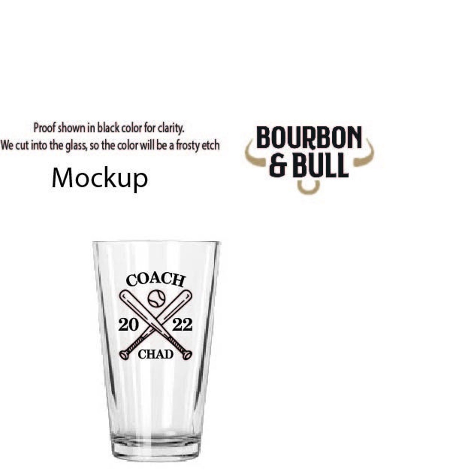 Baseball Coach Pint Glasses, Baseball Gift, Gift for Baseball Coach ...