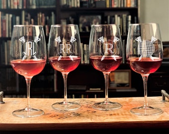 Golf Themed Wine Glasses - Etsy