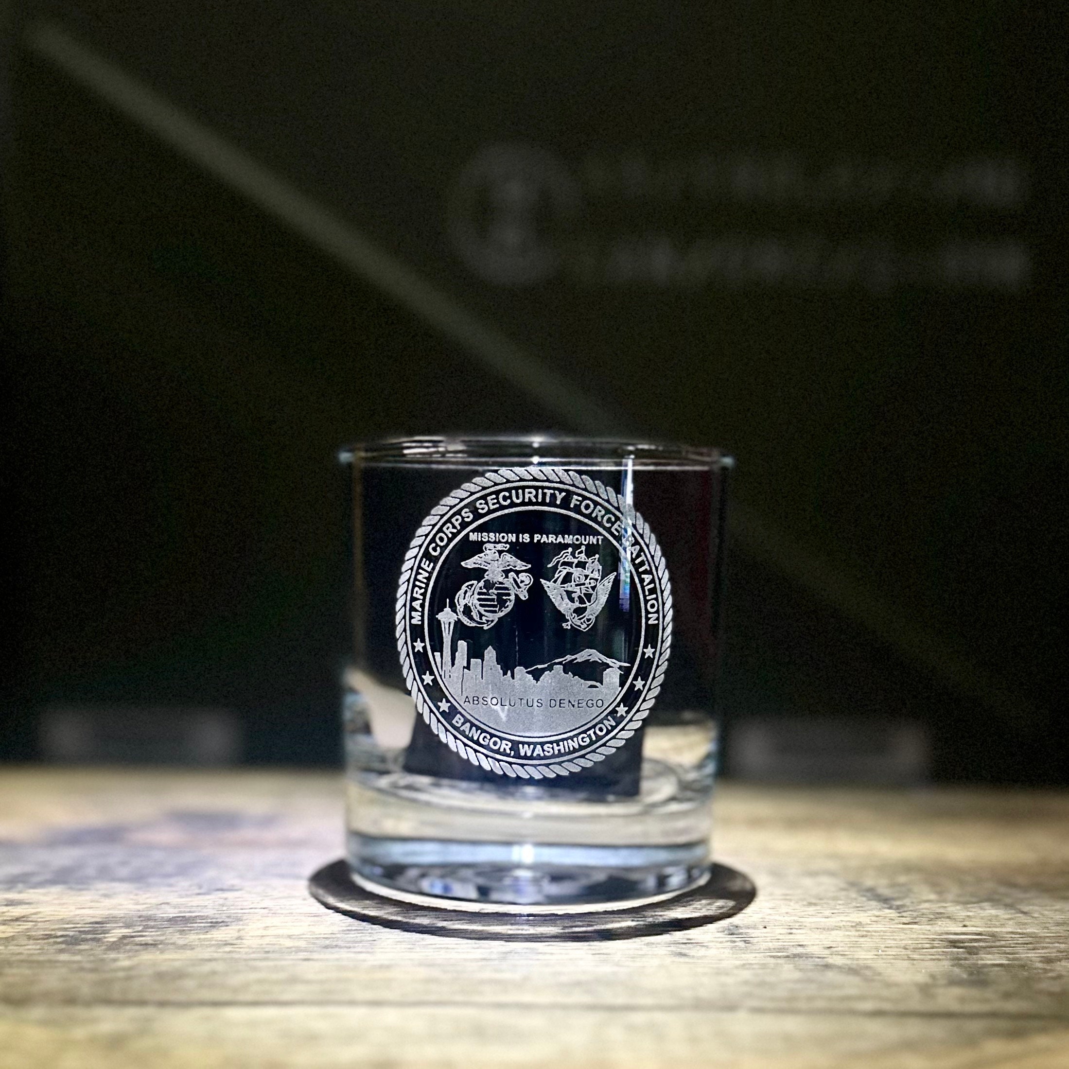 Mcsfbn Kings Bay Whiskey Glass Gift Set, Birthday Gift, End of Tour ...
