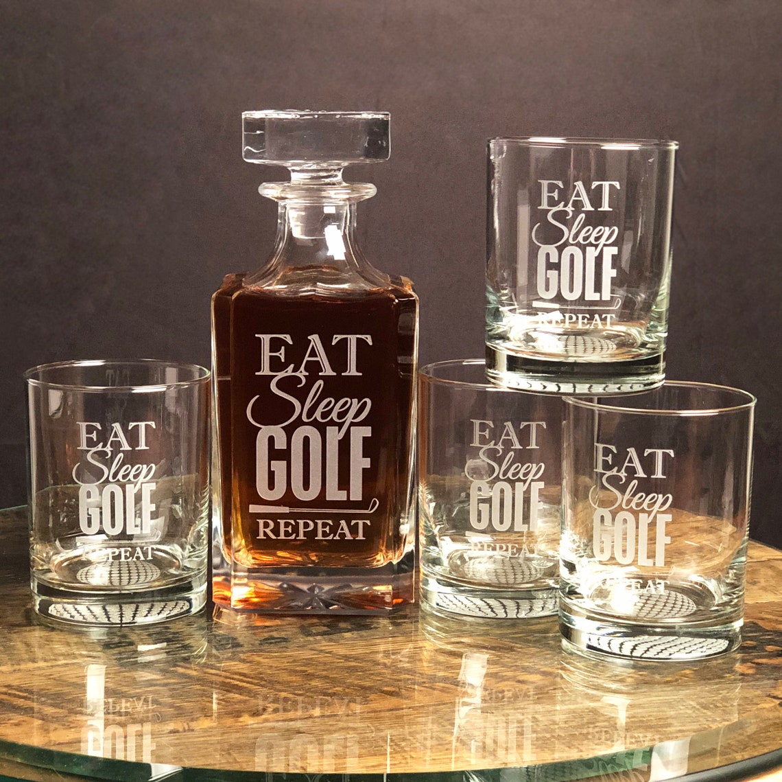 Golf Whiskey Decanter Gift for Golfer Gift for Dad Golf | Etsy