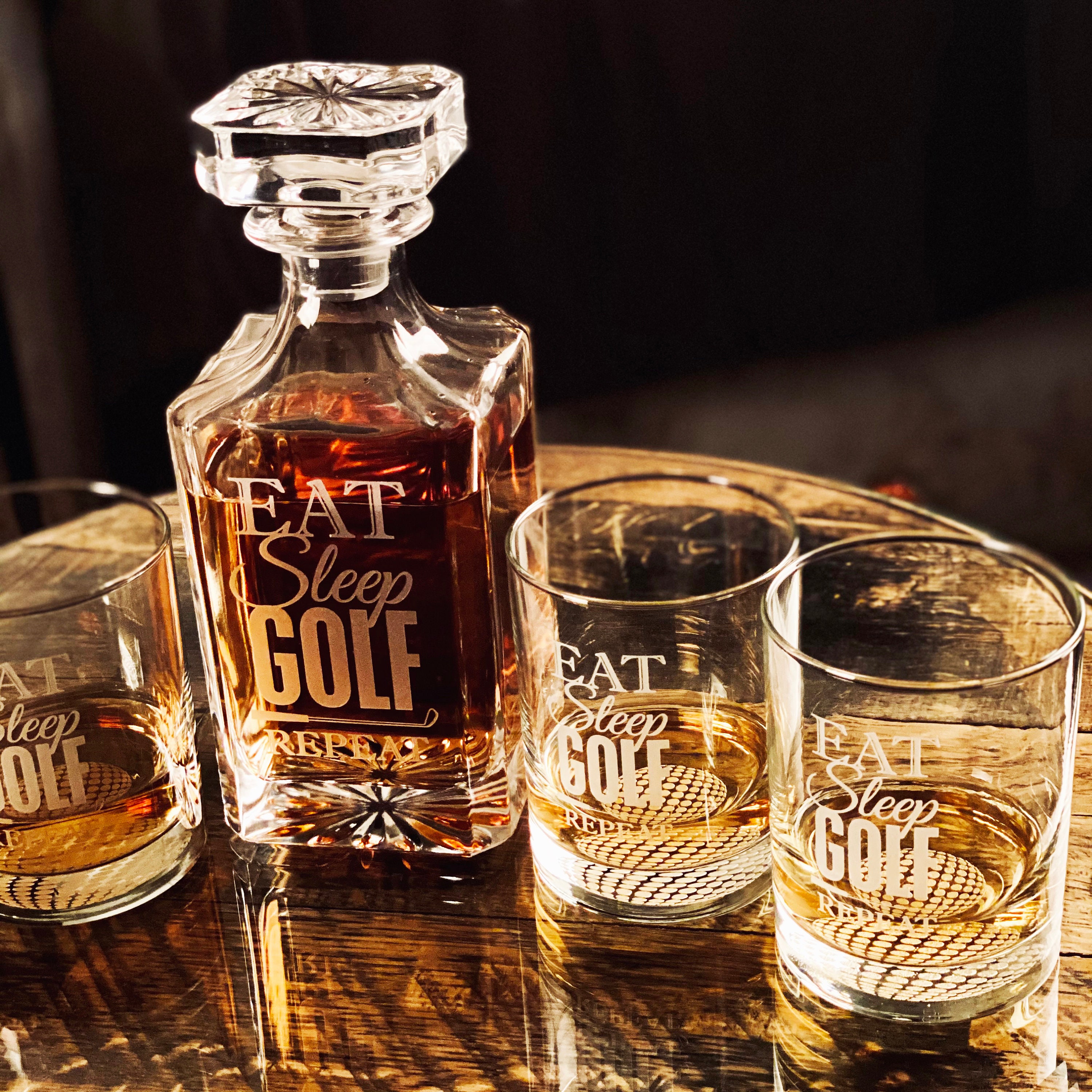 Golf Whiskey Decanter Gift for Golfer Gift for Dad Golf | Etsy