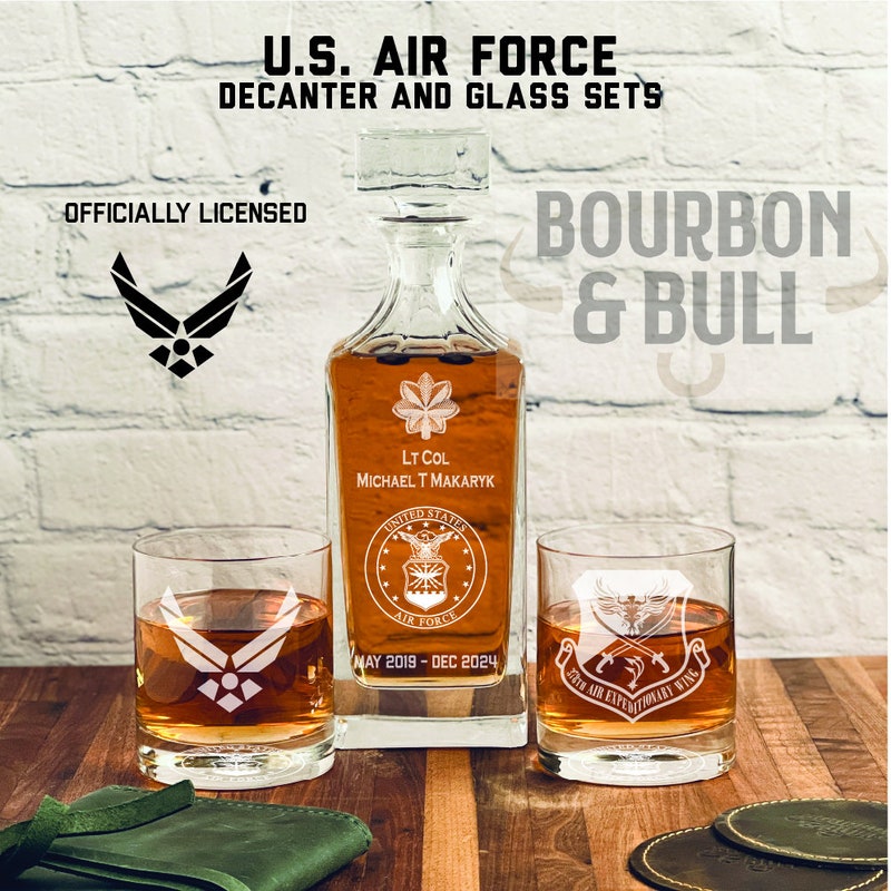 Engraved Military Glass - Etsy