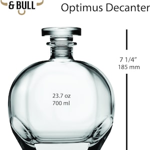 Infinity Whiskey Decanter, Blended Bourbon Decanter, Whiskey Gift ...