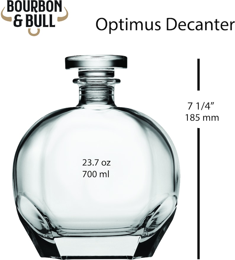 Infinity Whiskey Decanter, Blended Bourbon Decanter, Whiskey Gift ...