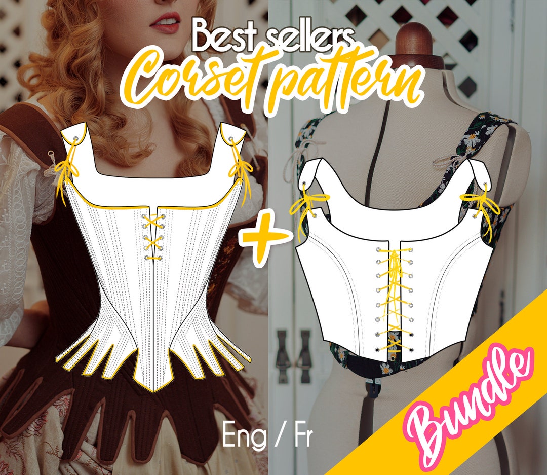 BUNDLE Corset Pattern / Ella & Colette My Best Sellers Corset Pattern ...