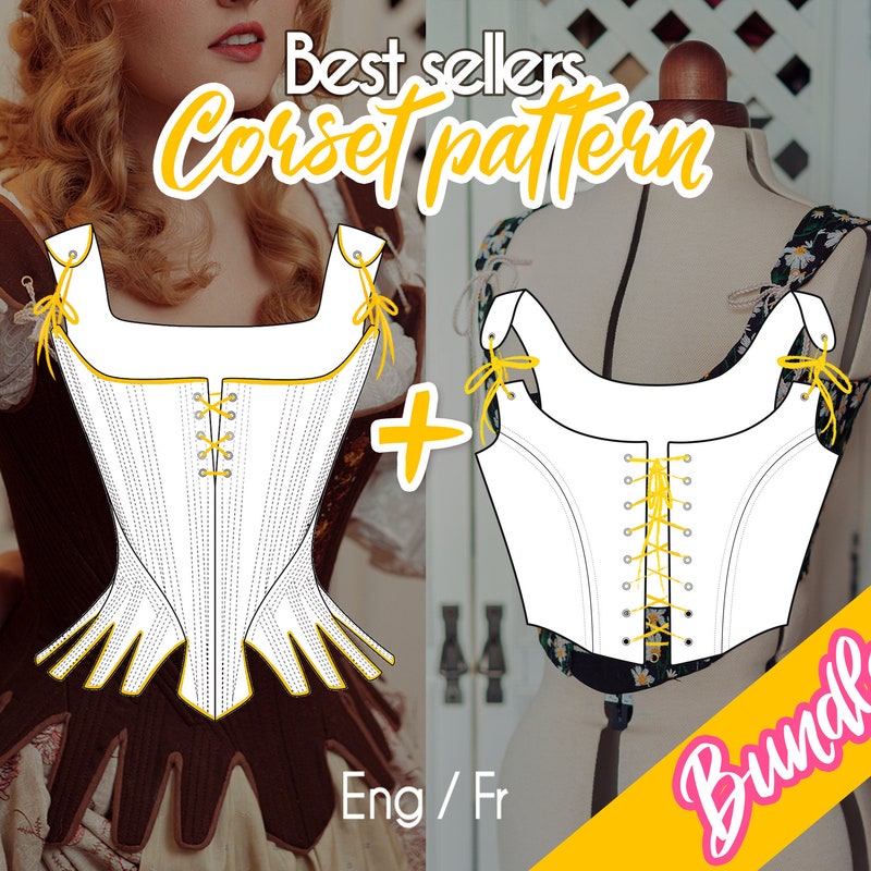 Corset Pattern - Etsy