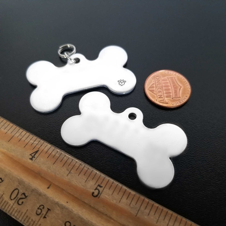 Dog Tag Funny Personalized, Non Engraved Custom Bone Dog Collar ID Tags ...