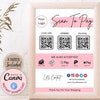 Blue Scan to Pay Template QR Code Sign - Easy Payment Display ...