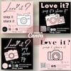 Editable Scan Snap & Share Photo Template, Capture the Love QR Code ...