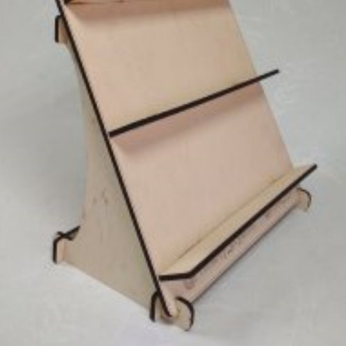 Laser Cut Brochure Display Stand Svg Dxf Laser File Glowforge - Etsy UK