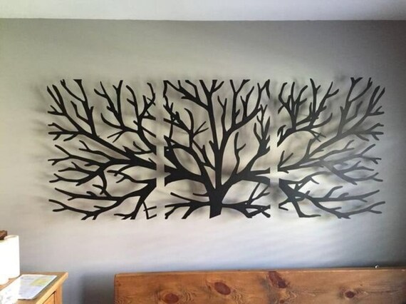 Laser cut wall art Panel tree and faces vector cnc wall ornament Laser ...