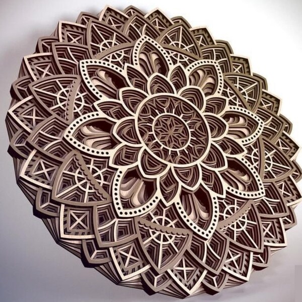 Multilayer Mandala - Etsy