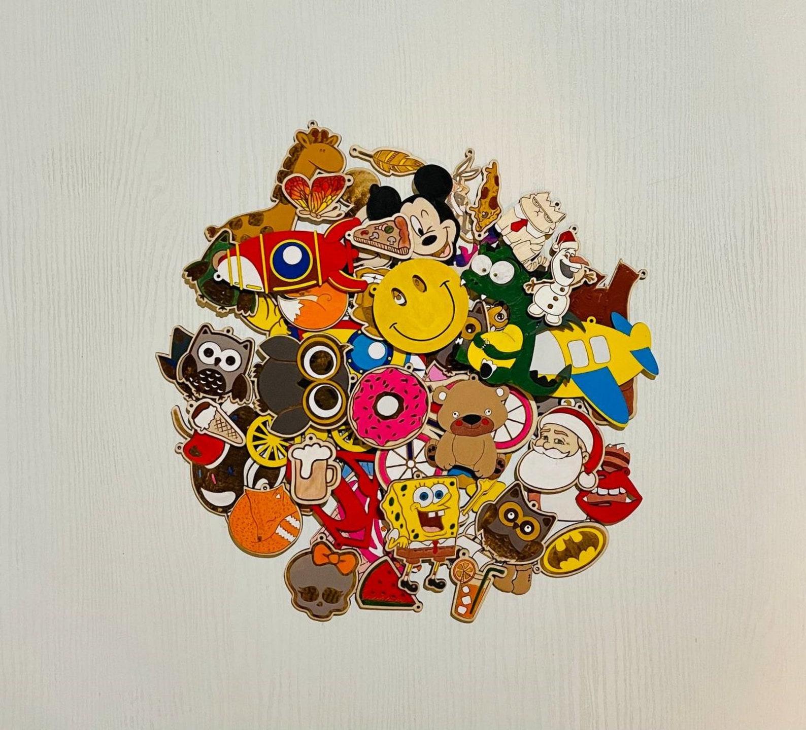 Laser Cut Keychain Bundle 120 Svg Pattern Glowforge Keychain - Etsy