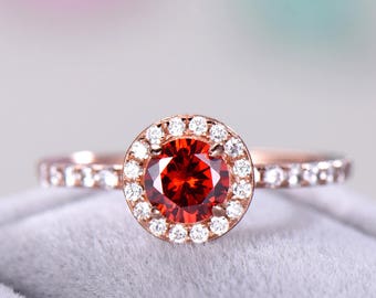 Ruby wedding ring | Etsy