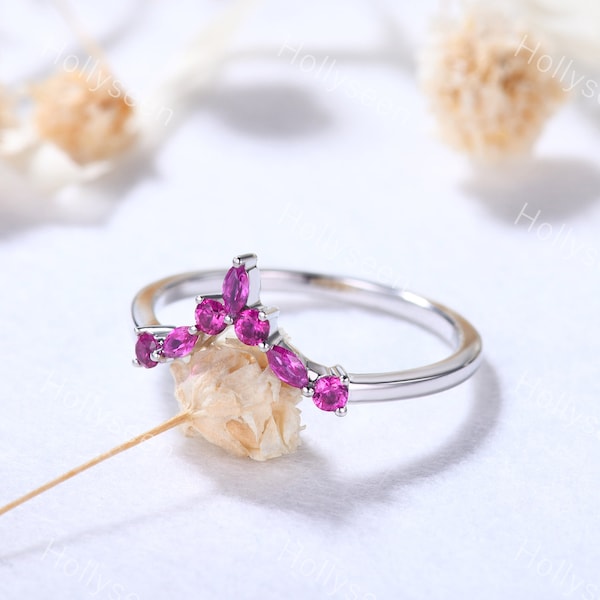 Small Ruby Ring - Etsy