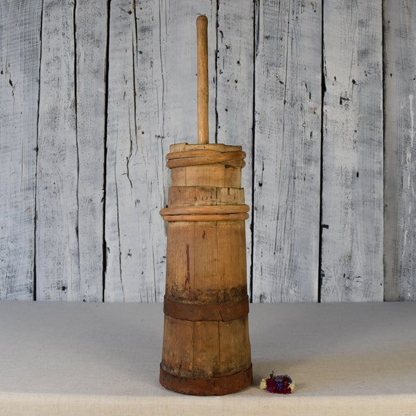 Wooden Butter Churn - Etsy
