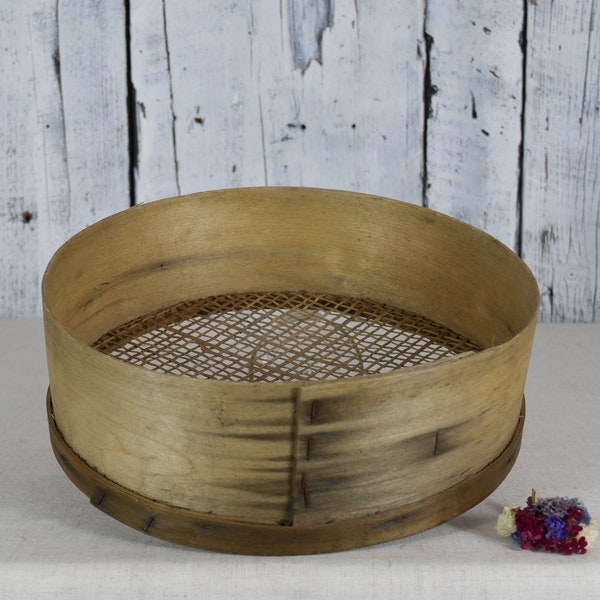 Wooden Sieve - Etsy