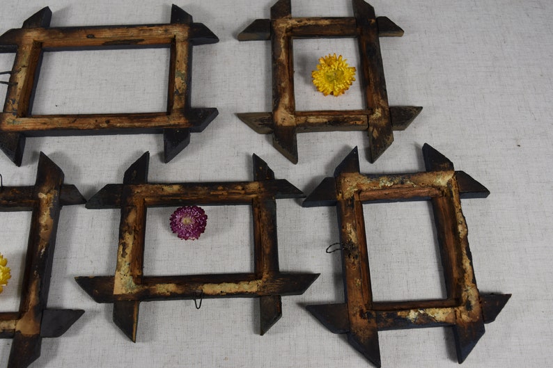 Vintage Wooden Frame / Wooden Photo Frame / Antique Picture - Etsy