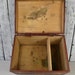 Vintage Wooden Chest / Wooden Box / Wooden Box With a Lid / Primitive ...