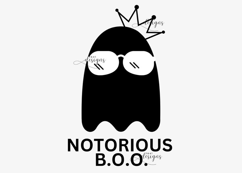 Notorious BOO PNG Digital Download BUNDLE - Etsy
