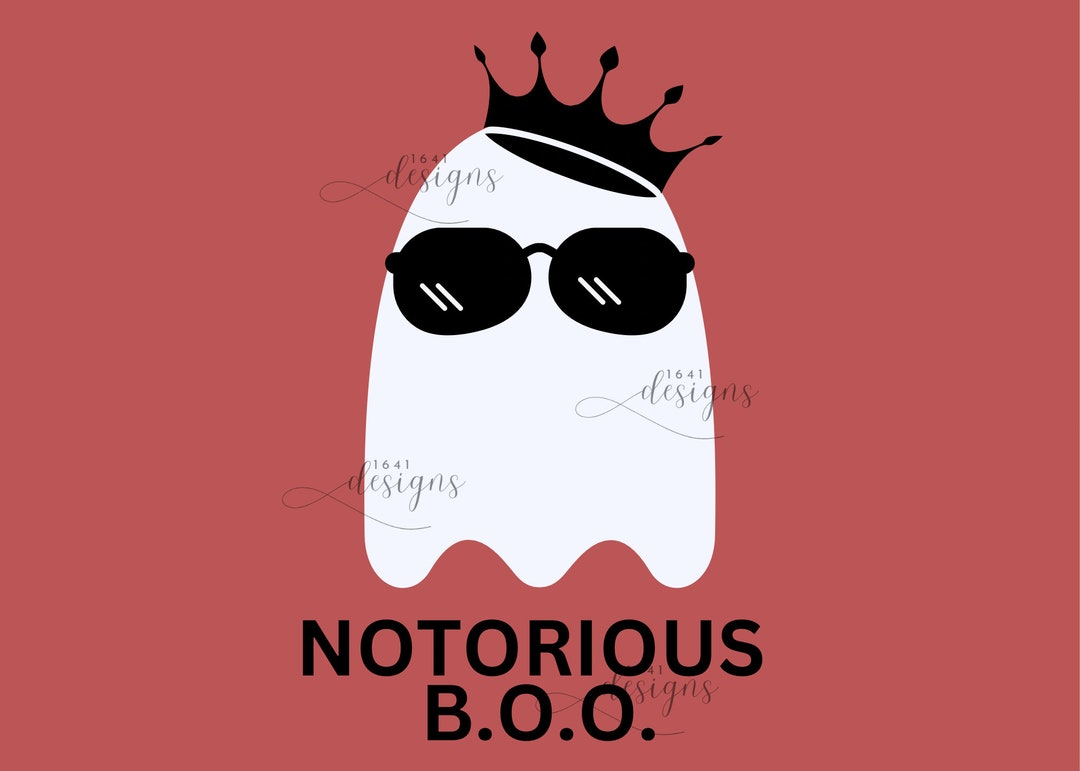 Notorious BOO PNG Digital Download BUNDLE - Etsy
