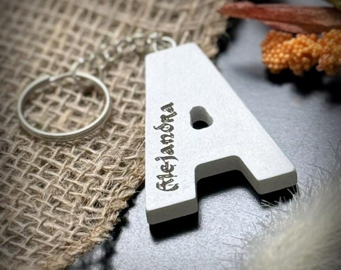 One Letter From ALPHABET Choose Your Own Letter as Gift Tag or Key Ring ...