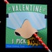 Nose Picking Valentine, Valentine I Pick You, Children's Valentines ...