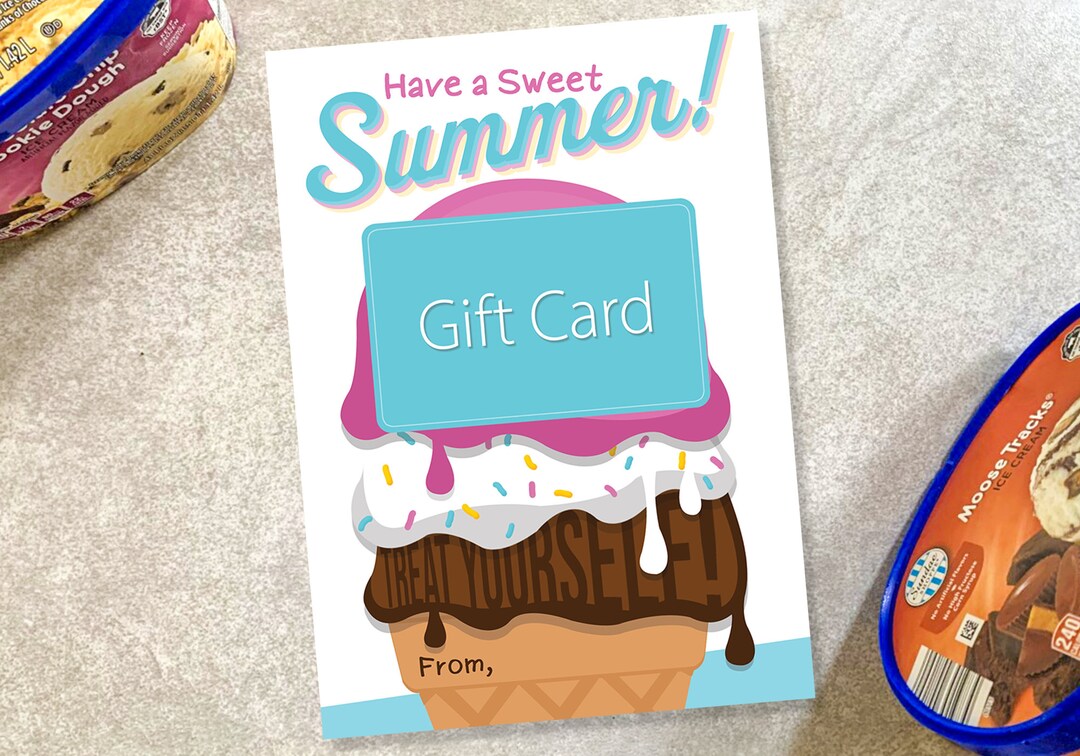 Teacher Gift Card Holder, Have A Sweet Summer, Teacher Appreciation ...