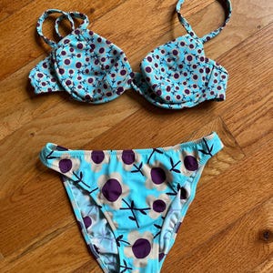90s/y2k Adorable Daisy Bikini by Calzedonia Cobey, Made in Italy - Etsy