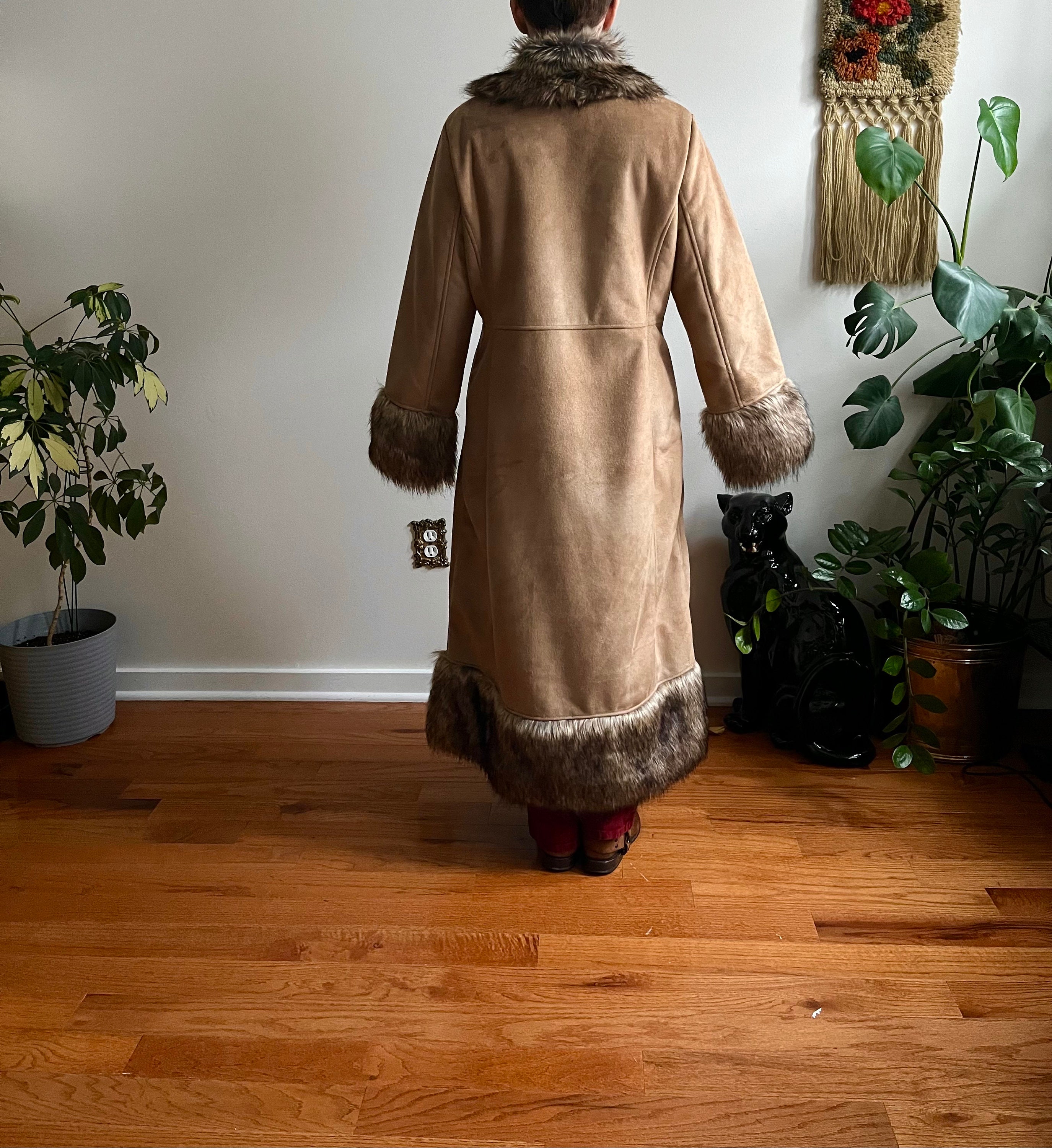 90s/y2k Tasha Polizzi Penny Lane Faux Fur Coat - Etsy