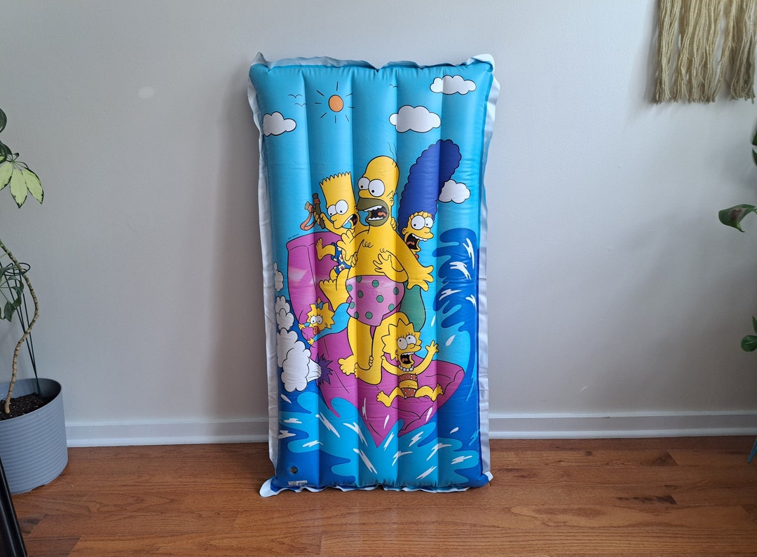RARE 1990 Simpsons Inflatable Pool Float - Etsy