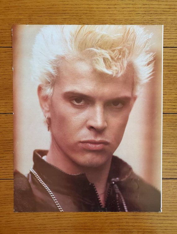 Billy Idol 80s Poster