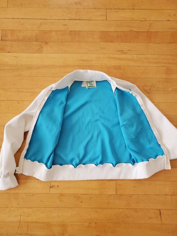 70s Winning Ways Retro Track Jacket - Gem
