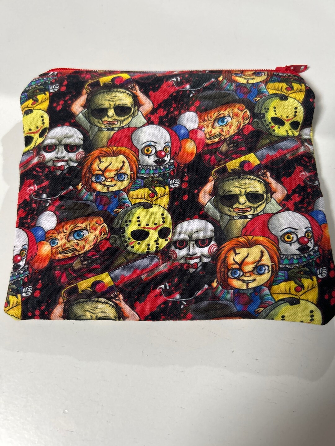 Horror Fabric Coin Purse. Pennywise Freddy Jigsaw Jason. - Etsy