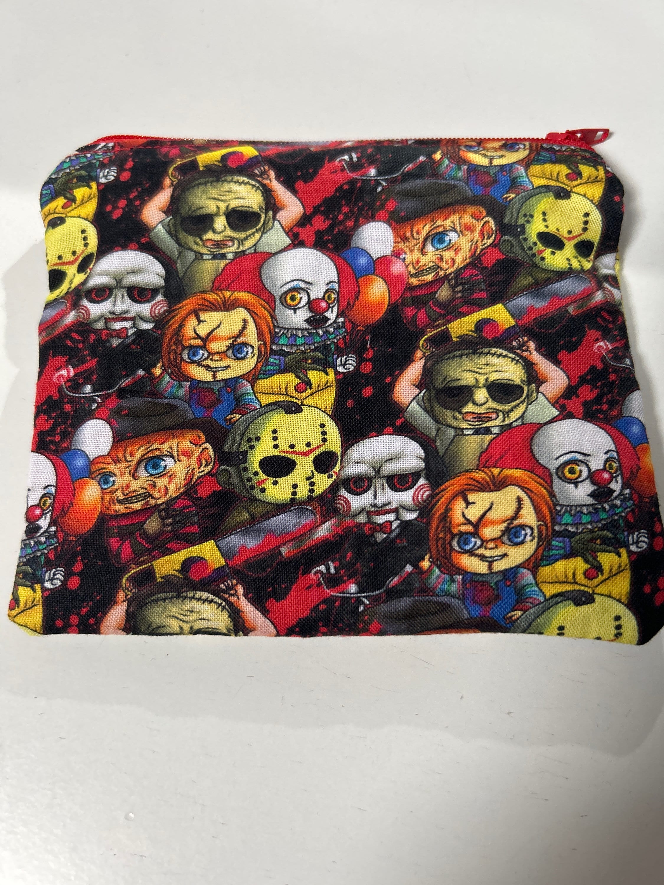 Horror Fabric Coin Purse. Pennywise Freddy Jigsaw Jason. - Etsy